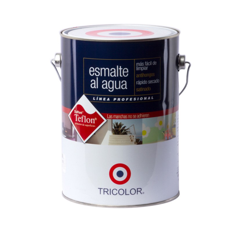 PINTURA ESMALTE AL AGUA MASTER TRICOLOR GALÓN Color Ocre